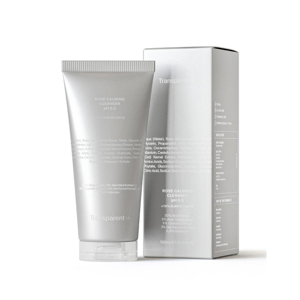 TRANSPARENT LAB Rose Calming Cleanser